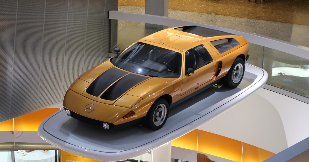 Mercedes-Benz C111 - Spectacular Vision of the Future